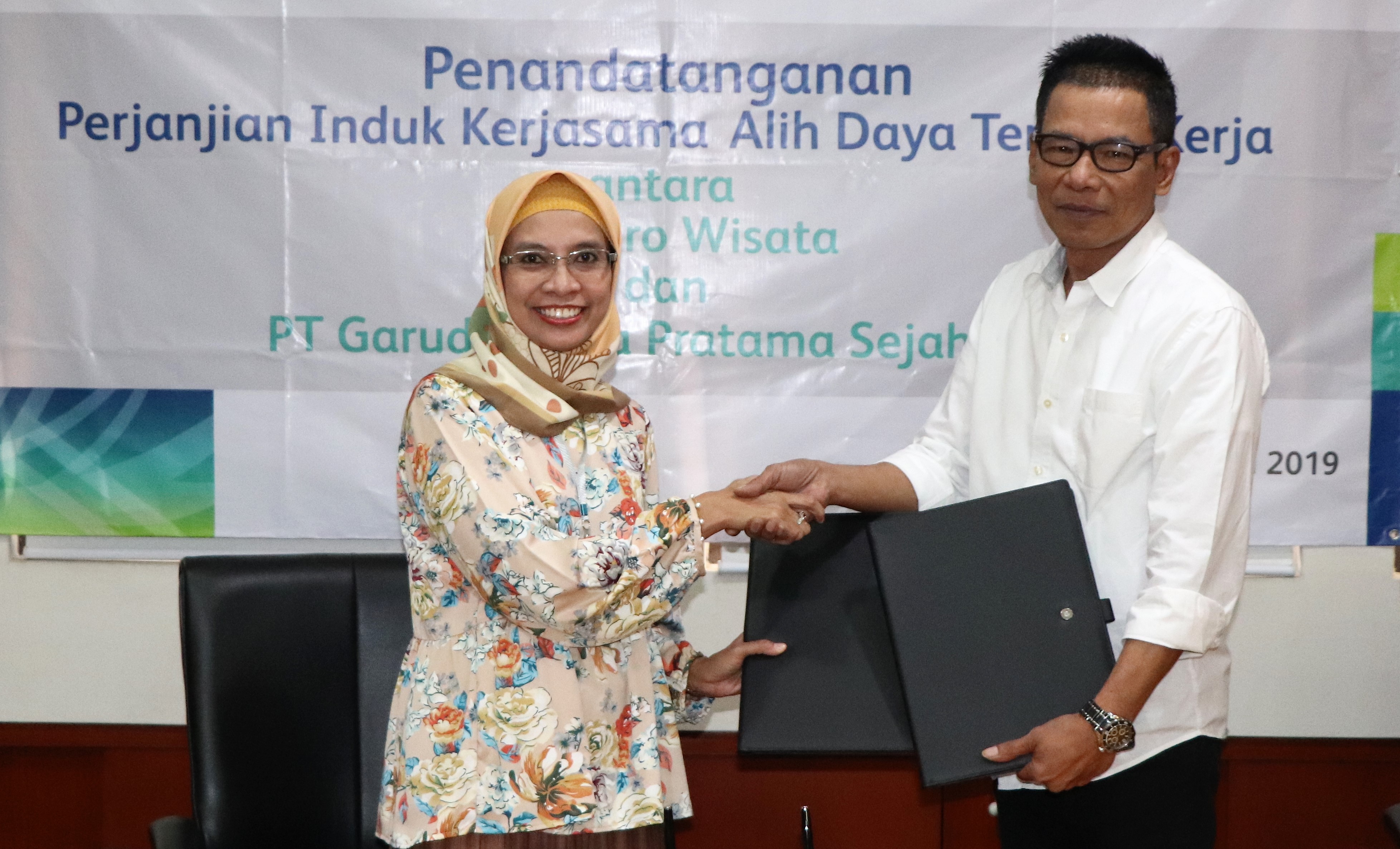 Penandatanganan perjanjian induk kerjasama alih daya tenaga kerja ...